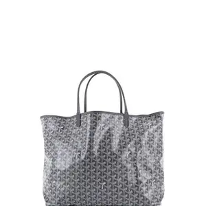 Goyard Saint Louis Tote Coated Canvas Gm - Grey