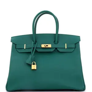 Hermès Birkin Handbag Green Epsom With Gold Hardware - Malachite