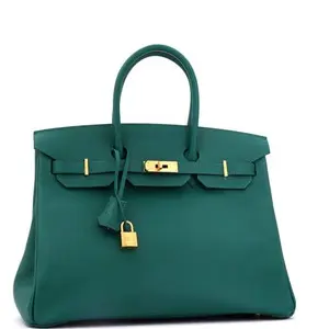 Hermès Birkin Handbag Green Epsom With Gold Hardware - Malachite
