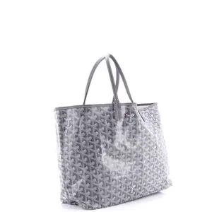 Goyard Saint Louis Tote Coated Canvas Pm - Grey