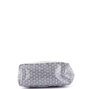 Goyard Saint Louis Tote Coated Canvas Pm - Grey