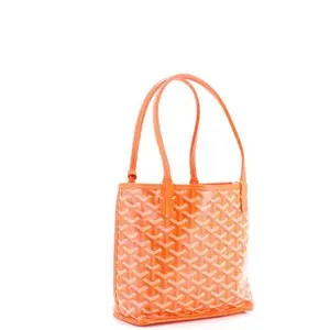 Goyard Anjou Reversible Tote Coated Canvas Mini - Orange