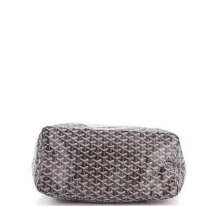 Goyard Saint Louis Tote Coated Canvas Gm - Black