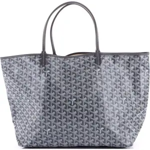 Goyard Saint Louis Tote Coated Canvas Gm - Grey
