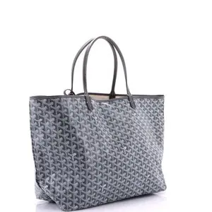 Goyard Saint Louis Tote Coated Canvas Gm - Grey