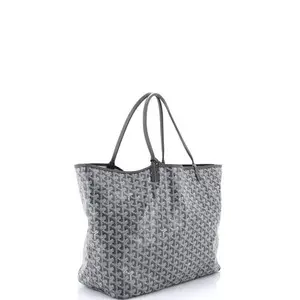 Goyard Saint Louis Tote Coated Canvas Gm - Grey