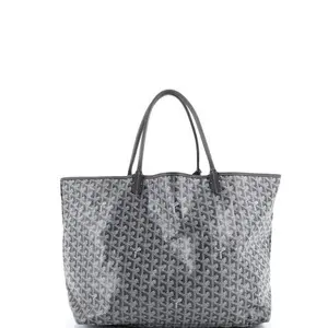 Goyard Saint Louis Tote Coated Canvas Gm - Grey