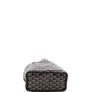 Goyard Anjou Reversible Tote Coated Canvas Mini - Black