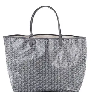 Goyard Saint Louis Tote Coated Canvas Gm - Grey
