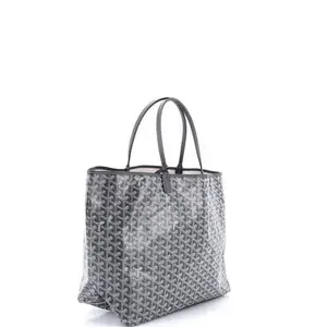 Goyard Saint Louis Tote Coated Canvas Gm - Grey