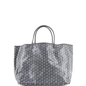 Goyard Saint Louis Tote Coated Canvas Gm - Grey