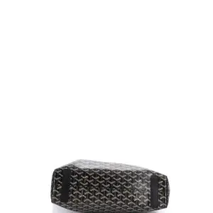 Goyard Voltaire Iii Tote Coated Canvas - Black