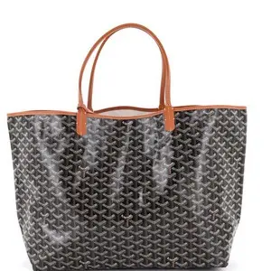 Goyard Saint Louis Gm Tote Coated Canvas - Brown
