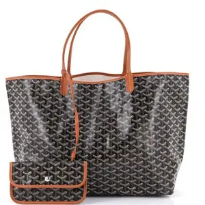 Goyard Saint Louis Gm Tote Coated Canvas - Brown