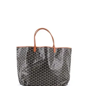 Goyard Saint Louis Gm Tote Coated Canvas - Brown