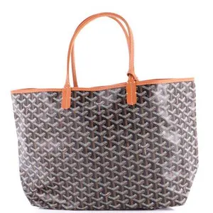 Goyard Saint Louis Tote Coated Canvas Pm - Brown