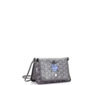 Goyard Plumet Clutch Wallet Printed Coated Canvas - Grey