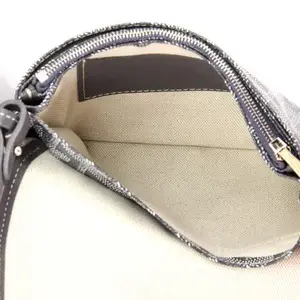 Goyard Plumet Clutch Wallet Printed Coated Canvas - Grey