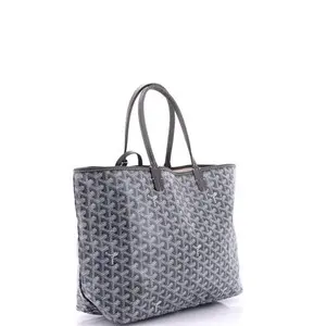 Goyard Saint Louis Tote Coated Canvas Pm - Grey