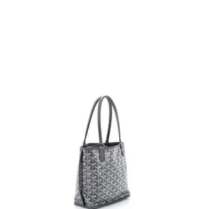 Goyard Anjou Reversible Tote Coated Canvas Mini - Gray