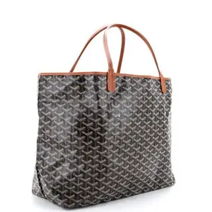 Goyard Saint Louis Tote Coated Canvas Gm - Brown