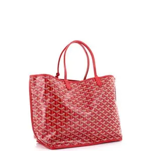 Goyard Anjou Reversible Tote Coated Canvas Pm - Red