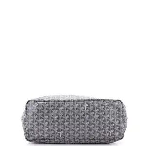 Goyard Saint Louis Tote Coated Canvas Pm - Grey