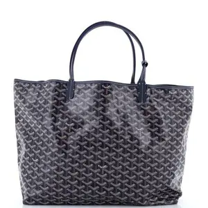 Goyard Saint Louis Tote Coated Canvas Gm - Blue