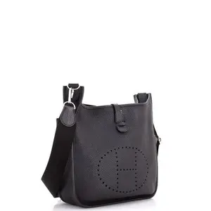 Hermès Evelyne Bag Gen Iii Clemence Pm - Noir