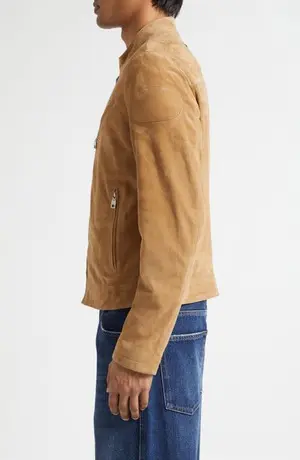 Dolce & Gabbana Suede Zip Jacket - Cammello Scuro