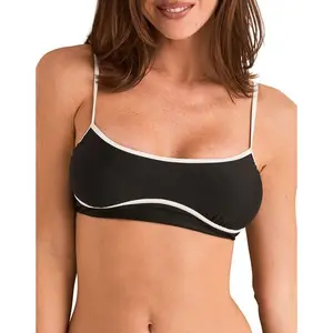 ADORE ME River Swimwear Top - Black