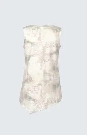 LUUKAA Willow Printed Sleeveless Top