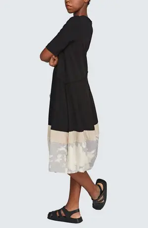 LUUKAA Selene Long Cotton Jersey Dress - Original