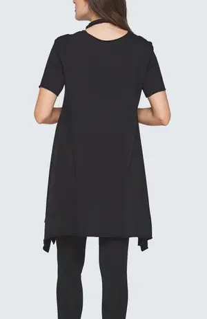 LUUKAA Zephyr Flared Cotton Jersey Dress