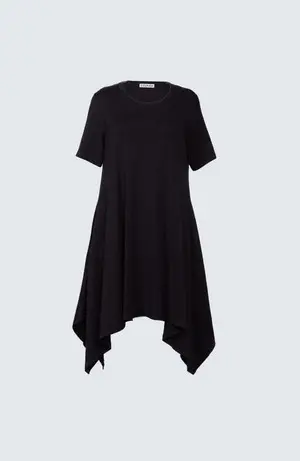 LUUKAA Zephyr Flared Cotton Jersey Dress