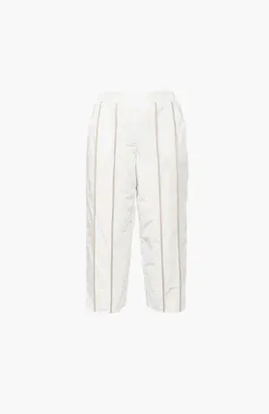 LUUKAA Jasper Memory Taffeta Pants With Liner - Ecru
