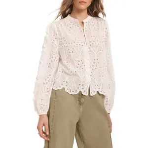 Mint Velvet Scalloped Blouses