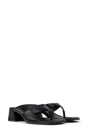 Camper Kora Leather Flip-flops