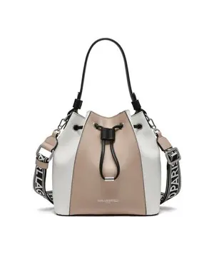 Karl Lagerfeld Paris Adele Bag - Black/brie/white