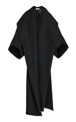 KALLMEYER Saba Wool-blend Shrug - Black