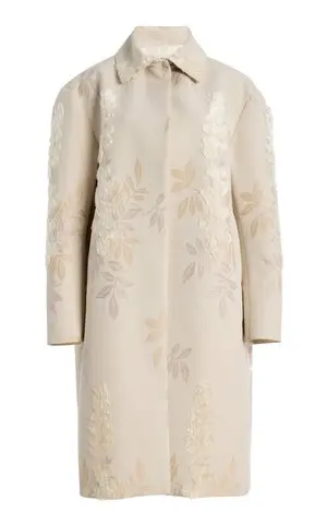KALLMEYER Lucien Cotton-blend Jacquard Car Coat