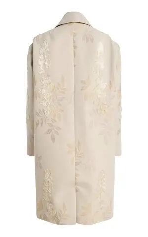 KALLMEYER Lucien Cotton-blend Jacquard Car Coat