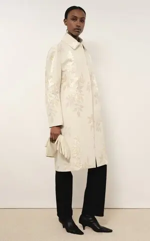 KALLMEYER Lucien Cotton-blend Jacquard Car Coat