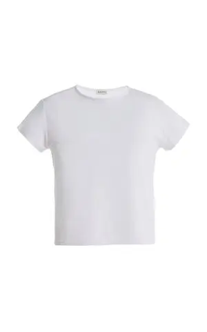 KALLMEYER Willa Cotton Baby Tee - White