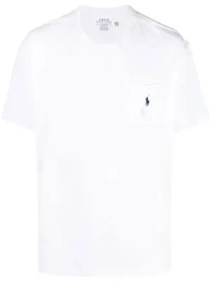 Polo Ralph Lauren Short Sleeve Pocket Classic Fit T-shirt - White