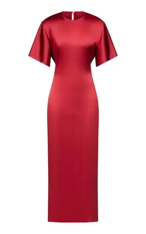 FFORME Imogen Seamless T-shirt Maxi Dress - Red