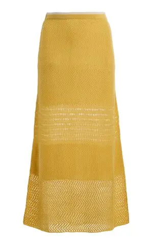 Escvdo Supe Maxi Skirt - Yellow