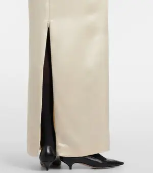 THE ROW Kiernan Silk Satin Maxi Skirt