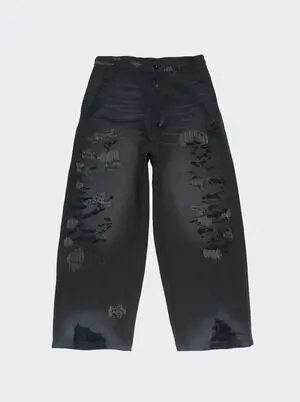 Acne Studios Mended Trousers - Black
