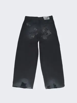Acne Studios Mended Trousers - Black